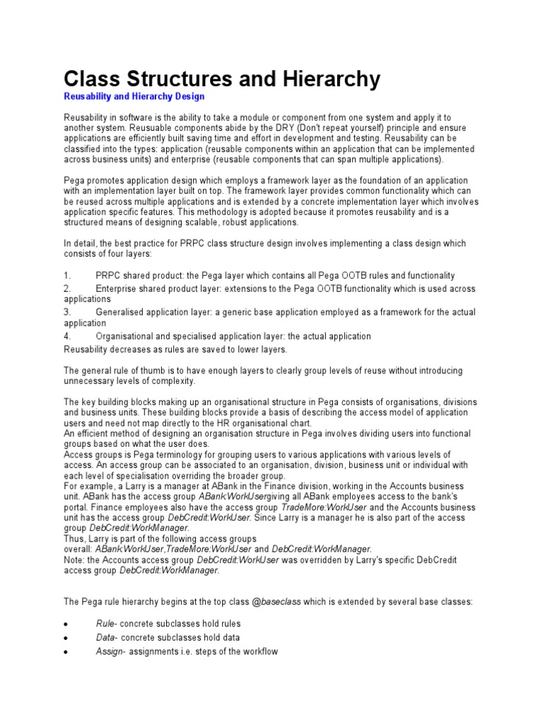Class Structures And Heirarchy Pdf Inheritance Object Oriented Programming Class