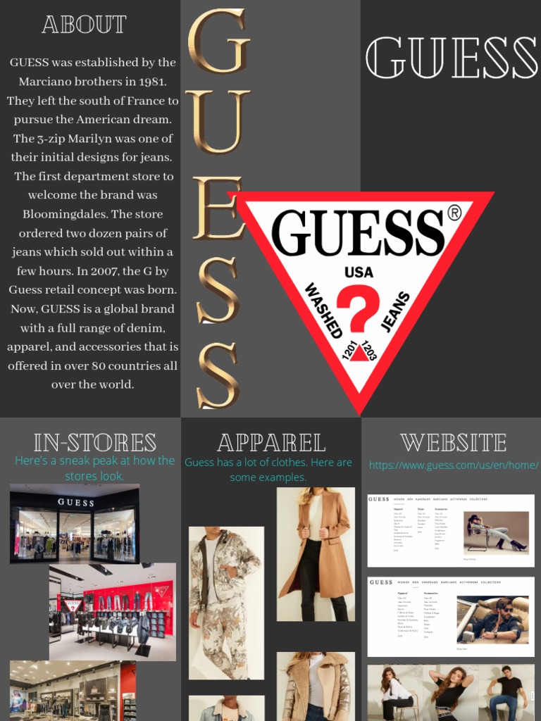 GUESS Brand History and Growth | PDF