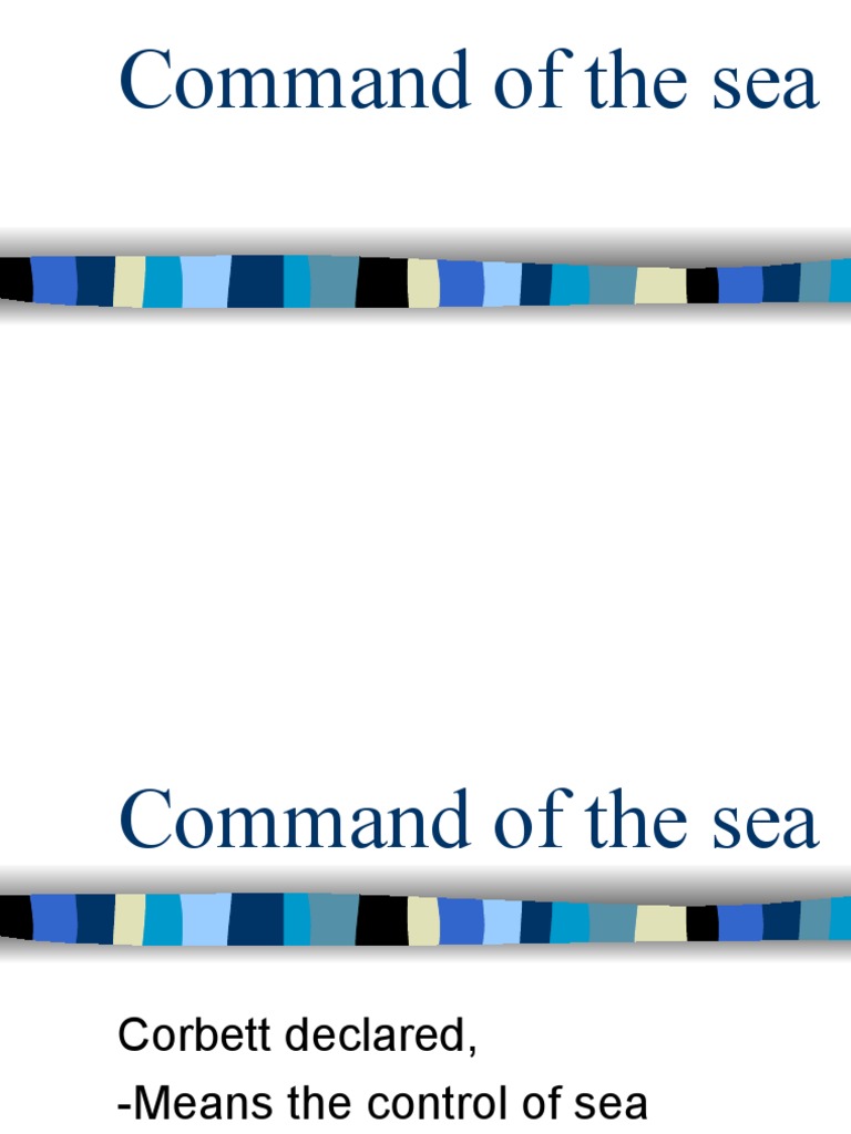 Command of The Sea | PDF