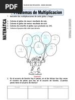 Rompecabezas de Multiplicaciones | PDF