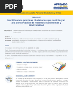 Mapa de Identidad Personal | PDF | Educación en artes liberales