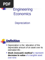 Engineering Economics: Depreciation | PDF | Depreciation | Financial ...