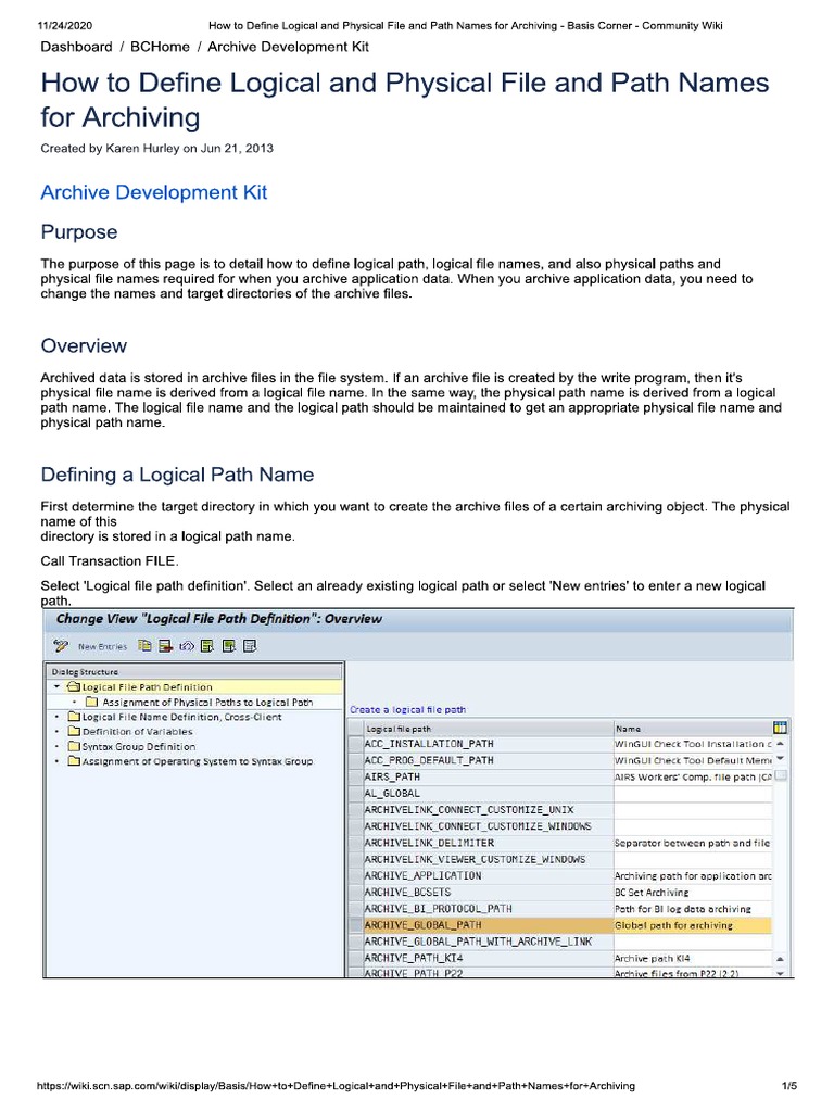 SAP How To Define Logical and Physical File | PDF | Science & Mathematics | Technology & Engineering