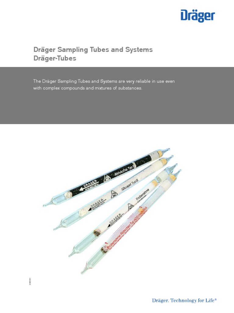 Dräger Sampling Tubes and Systems Dräger-Tubes | PDF | Toluene ...