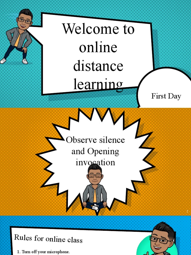 Welcome To Online Distance Learning: First Day First Day | PDF | Google ...