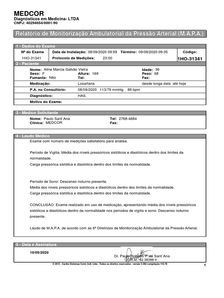 Mapa 24 Horas 05 09 2020 1599766646 | PDF | Ciências da Saúde | Sistema ...