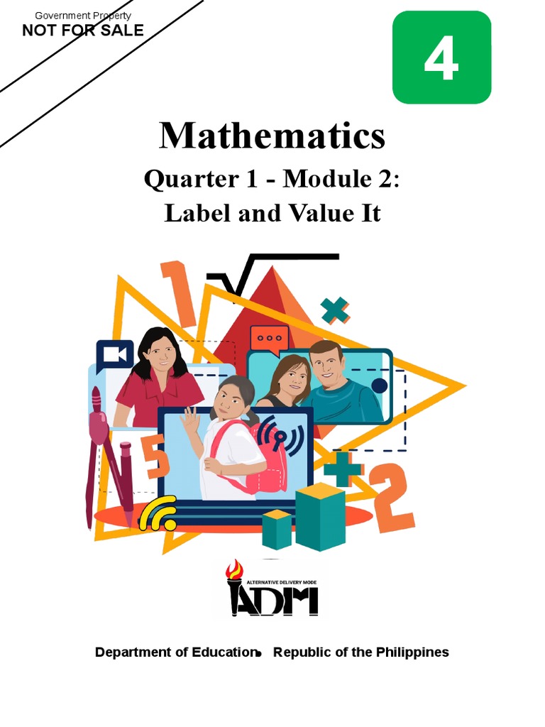 Mathematics: Quarter 1 - Module 2: Label and Value It | PDF | Numbers ...