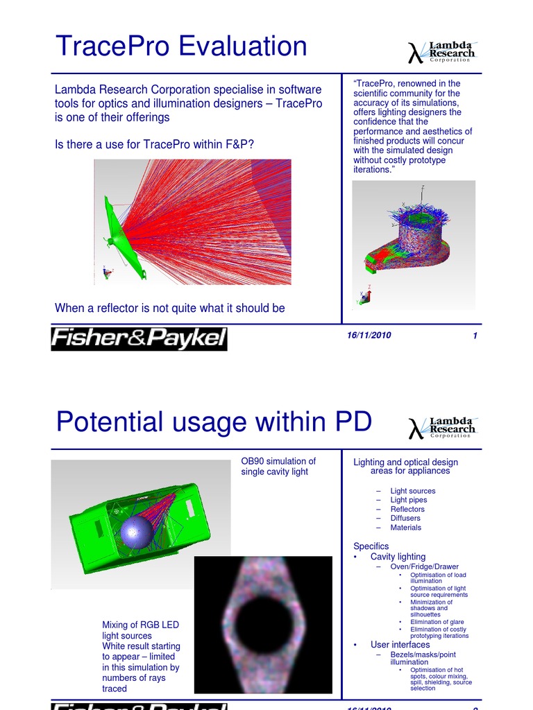 TracePro Evaluation | PDF | Lighting | Light Emitting Diode