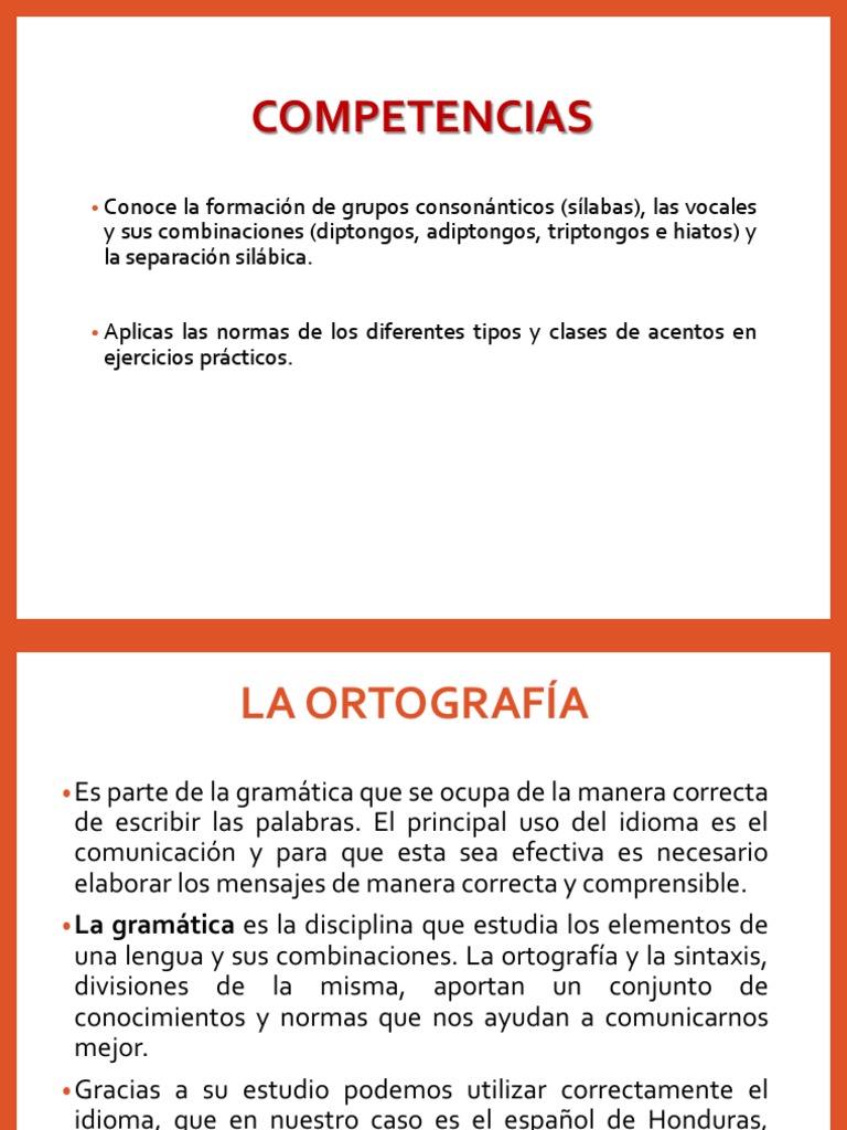 Diptongos y Adiptongos en Español | PDF | Sílaba | Vocal