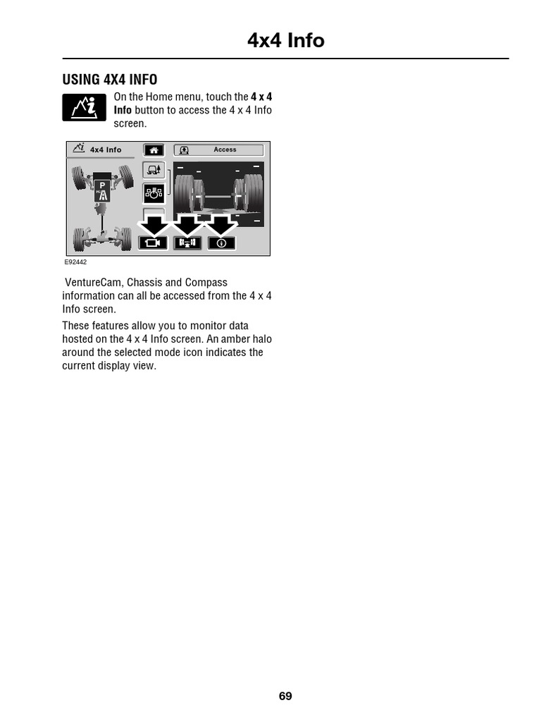 L320 Land Range Rover 4x4 Info Sistema Tracción | PDF | Four Wheel ...