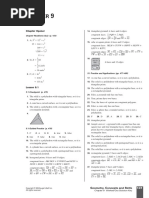 Geometry Theorem Cheat Sheet | PDF | Rectangle | Perpendicular