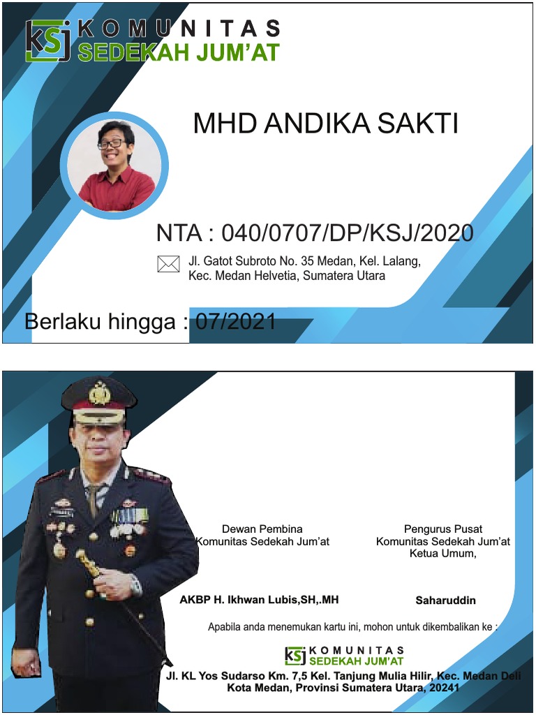 Desain KTA KSJ | PDF