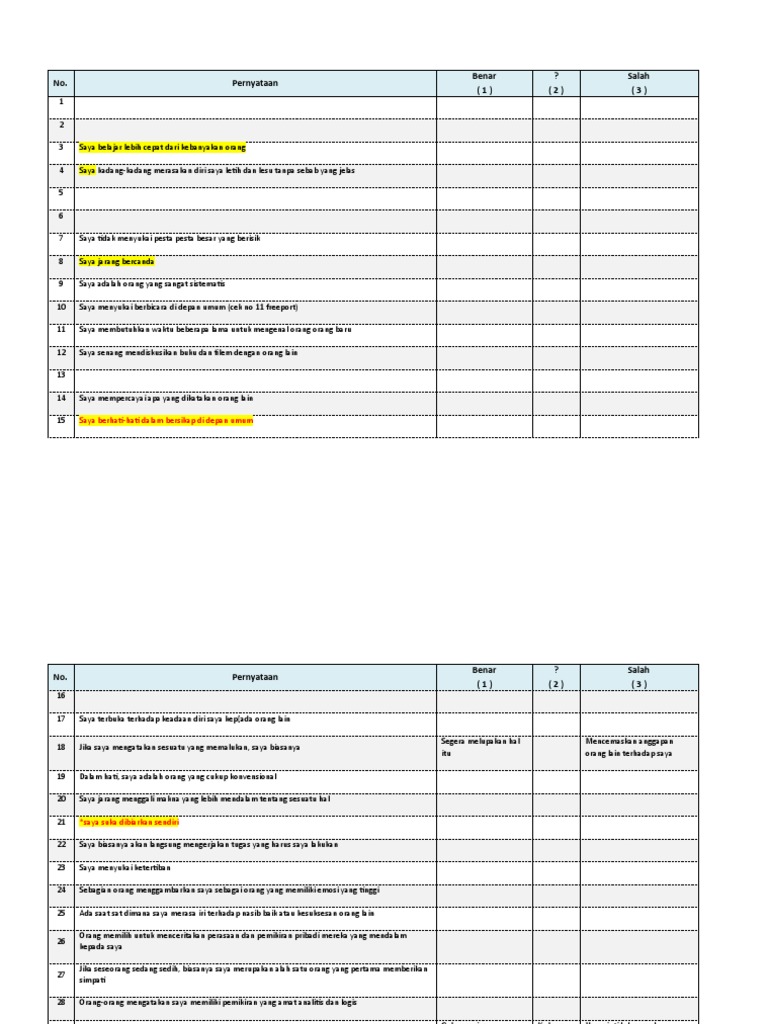 02 Test Print PTM | PDF | Pengembangan Diri