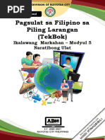 PilingLarang TechVoc Q2 Module-1 | PDF