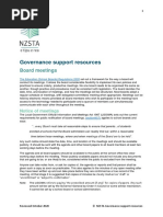 Secretary's Report Guidelines | PDF