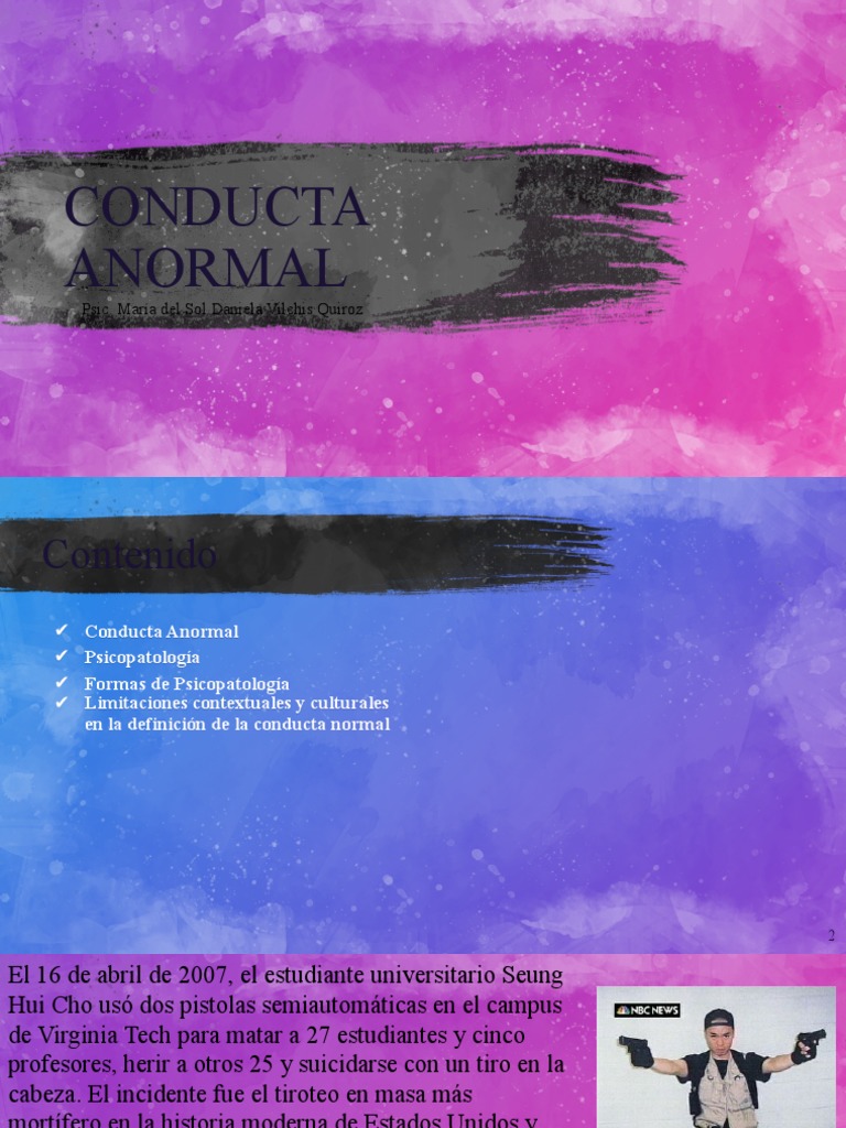 Conducta Anormal | PDF | Trastorno mental | Sicología