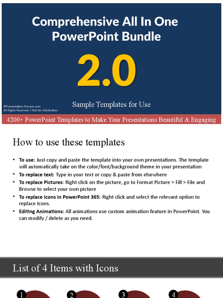 Sample Templates - Comprehensive Bundle 2.0 | PDF | Icon (Computing ...