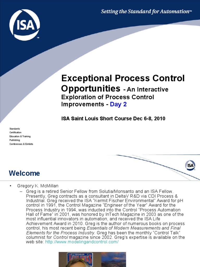 Exceptional Process Control Opportunities | PDF | Flow Measurement | Valve