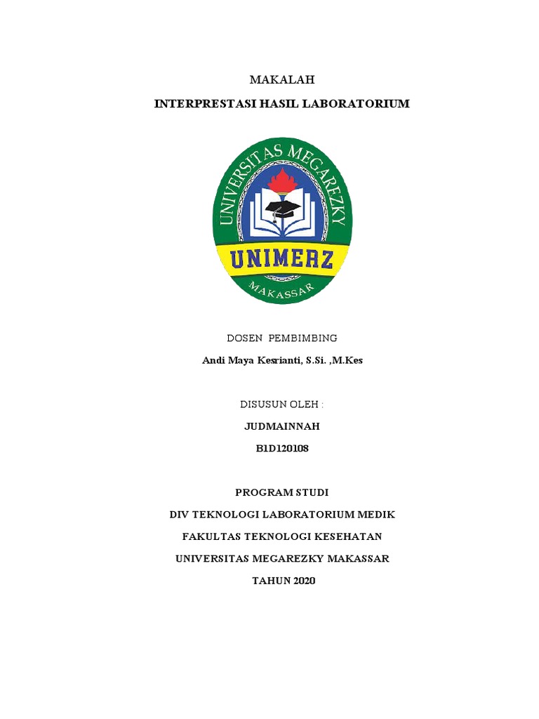 Makalah Interpretasi Hasil Lab | PDF