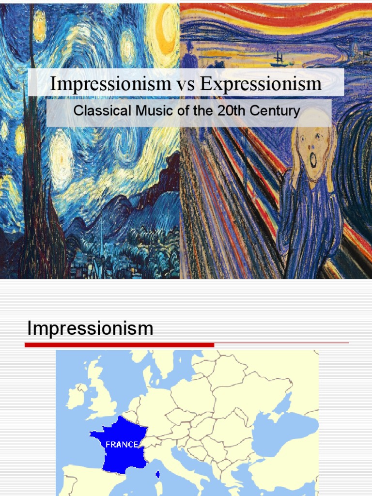 Impressionism vs. Expressionism Music | PDF | Impressionism | Classical Music