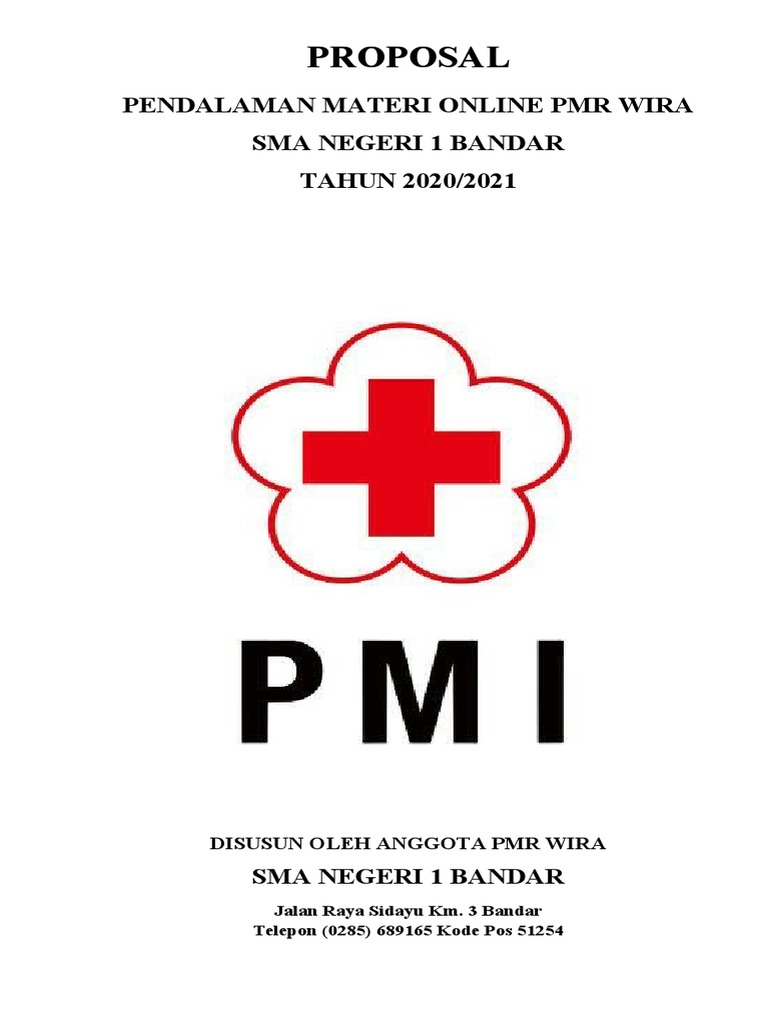 Contoh Proposal PMR | PDF