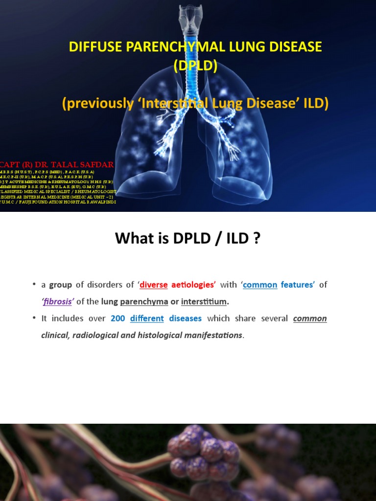 Diffuse Parenchymal Lung Disease | PDF | Pulmonology | Epidemiology