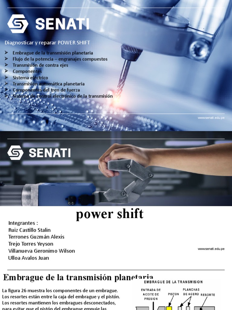 Diagnosticar y Reparar Power Shift | PDF | Transmisión (Mecánica ...