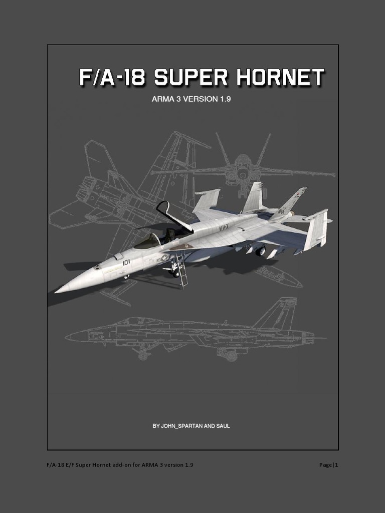 Js JC Fa18 Readme A3 v1.9 | PDF | Mc Donnell Douglas F/A 18 Hornet ...