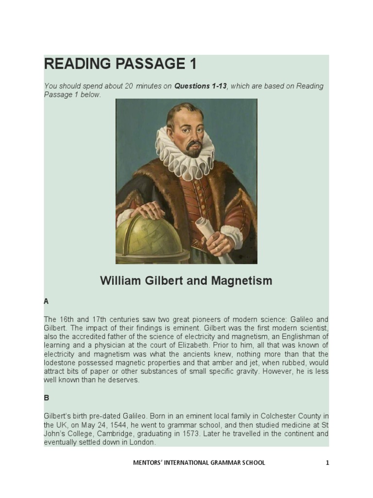 William Gilbert's Pioneering Work on Magnetism | PDF | Handedness ...