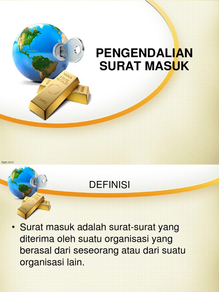 Pengendalian Surat Masuk | PDF