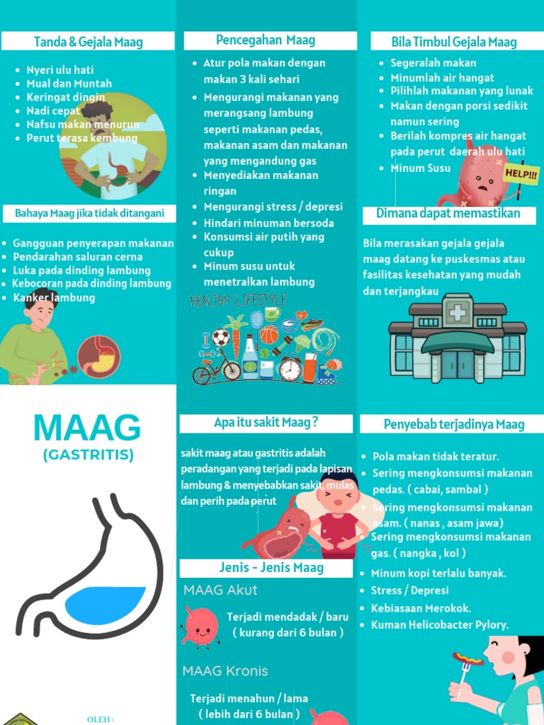 Leaflet Maag / Gastritis | PDF