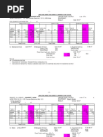 Sample Take Off Sheet | PDF | Microsoft Excel | Building Technology