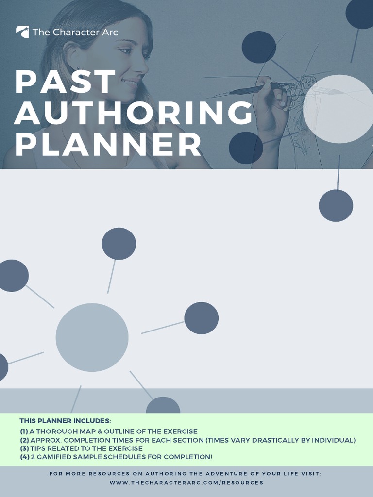 Past Authoring Planner by The Character Arc | PDF