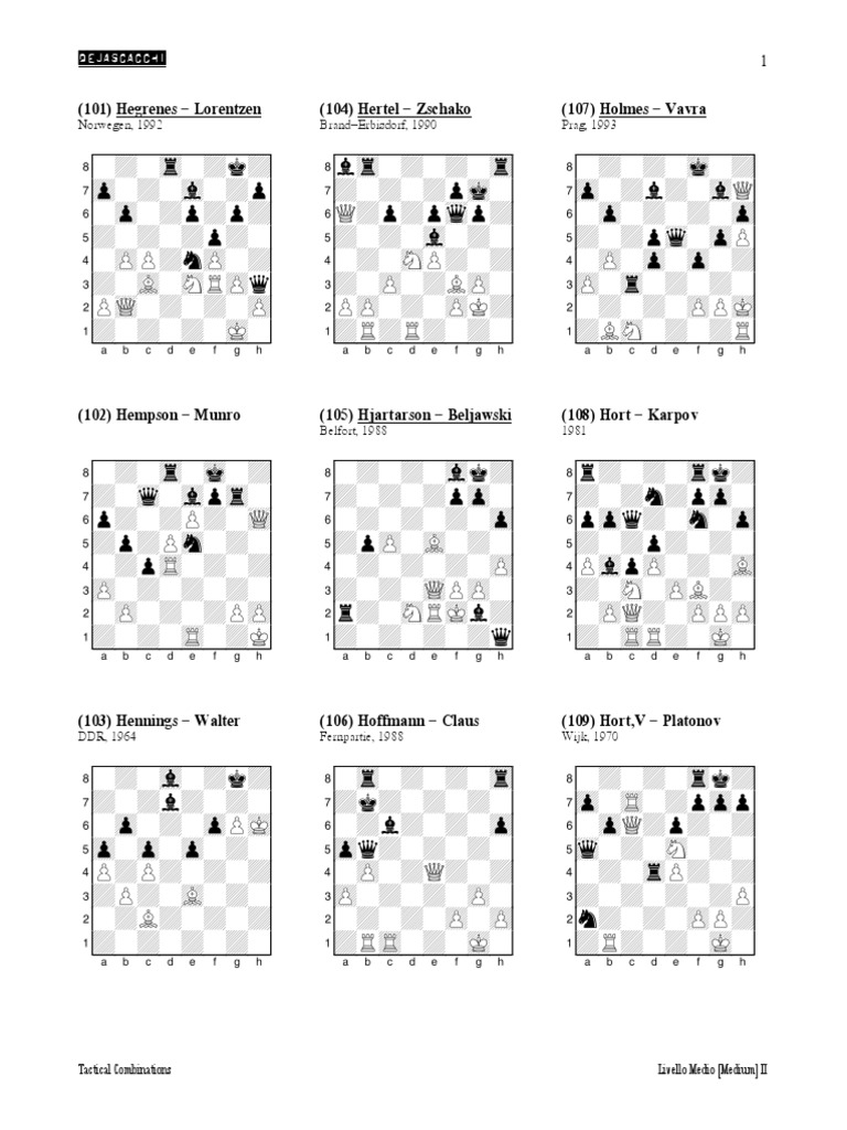 (DejaScacchi) Medium Level II | PDF | Personnalité du jeu d'échecs ...