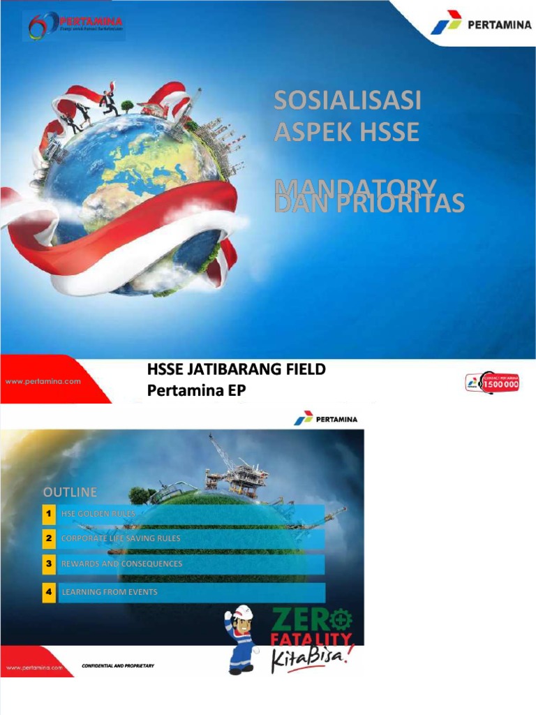 PDF Hsse Pertamina Ep DD | PDF