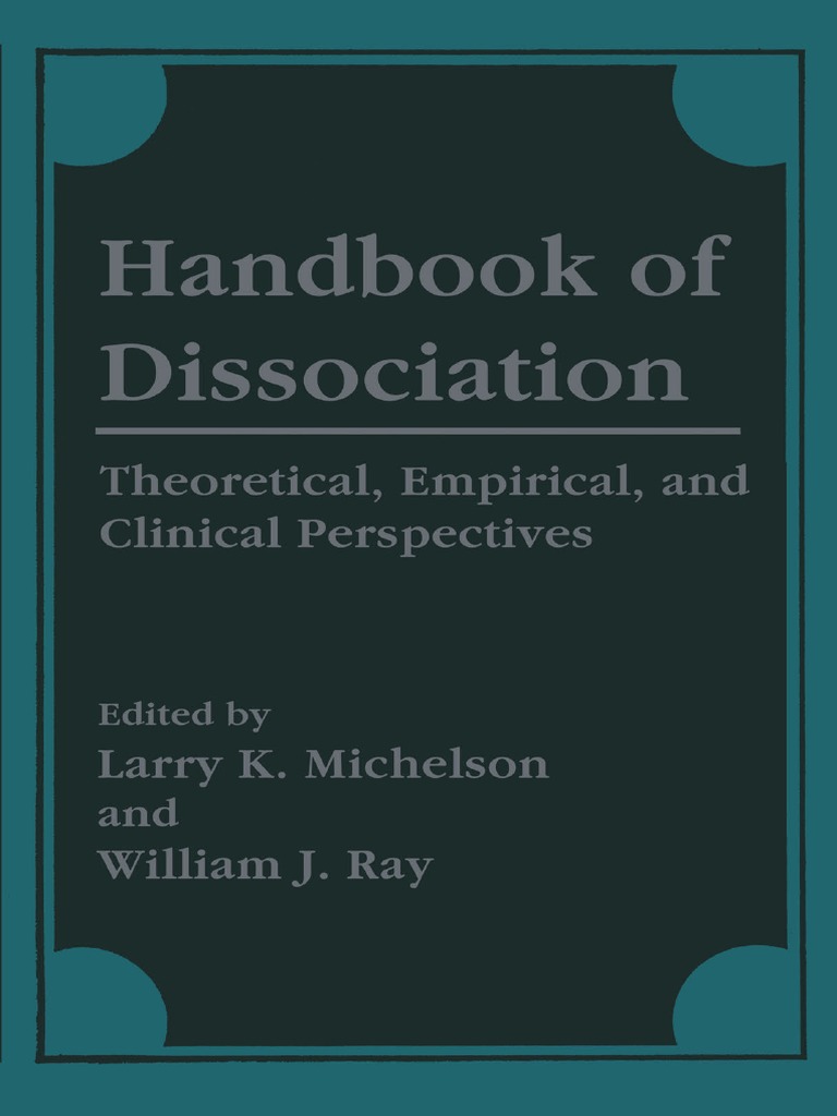 (Colin A. Ross (Auth.), Larry K. Michelson, Willia | PDF | Dissociation ...
