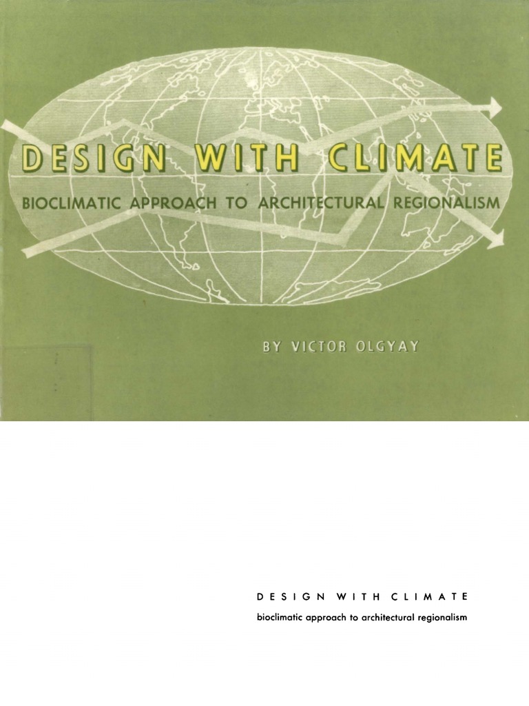 Design With Climate - Bioclimatic Approach To Architectural Regionalism ...