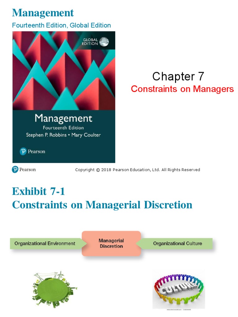 Chapter 7 Management | Download Free PDF | Organizational Culture ...