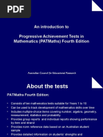 Interpreting Acer Test Results | PDF | Percentile | Cognition