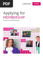 CIMA Practical Experience PER | PDF | Strategic Management | Project ...