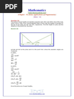 Class 10 Trigonometry PYQ Solutions | PDF | Trigonometry | Lighthouse