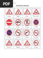 Zimbabwe Road Traffic Signs | PDF