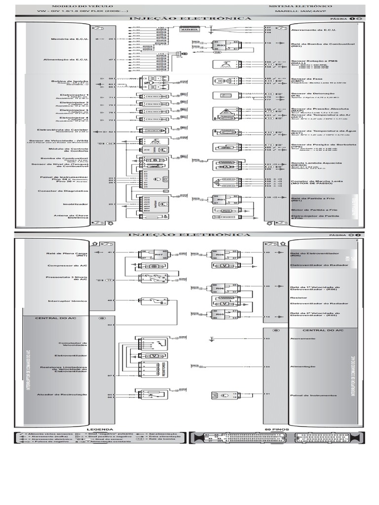 Gol 1.6 Marelli - Iaw 4avp | PDF