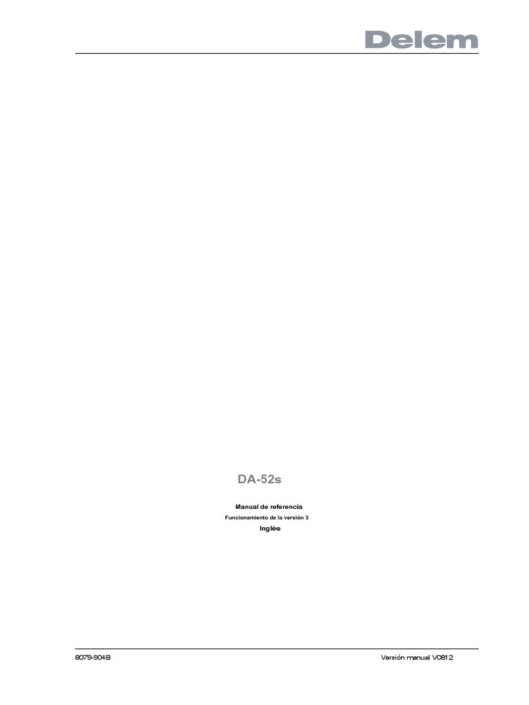 Press Brake Delem DA52s Operation Manual - En.es | PDF | Matriz ...