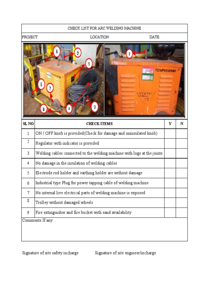 HSE Precheck List 1611927511 | PDF | Manufactured Goods | Equipment