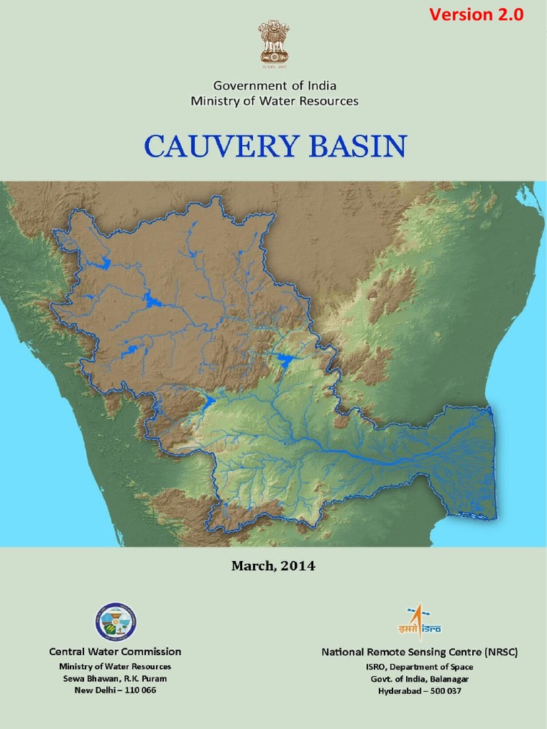 Cauvery Basin Water Resources Report | PDF | Monsoon | Loam