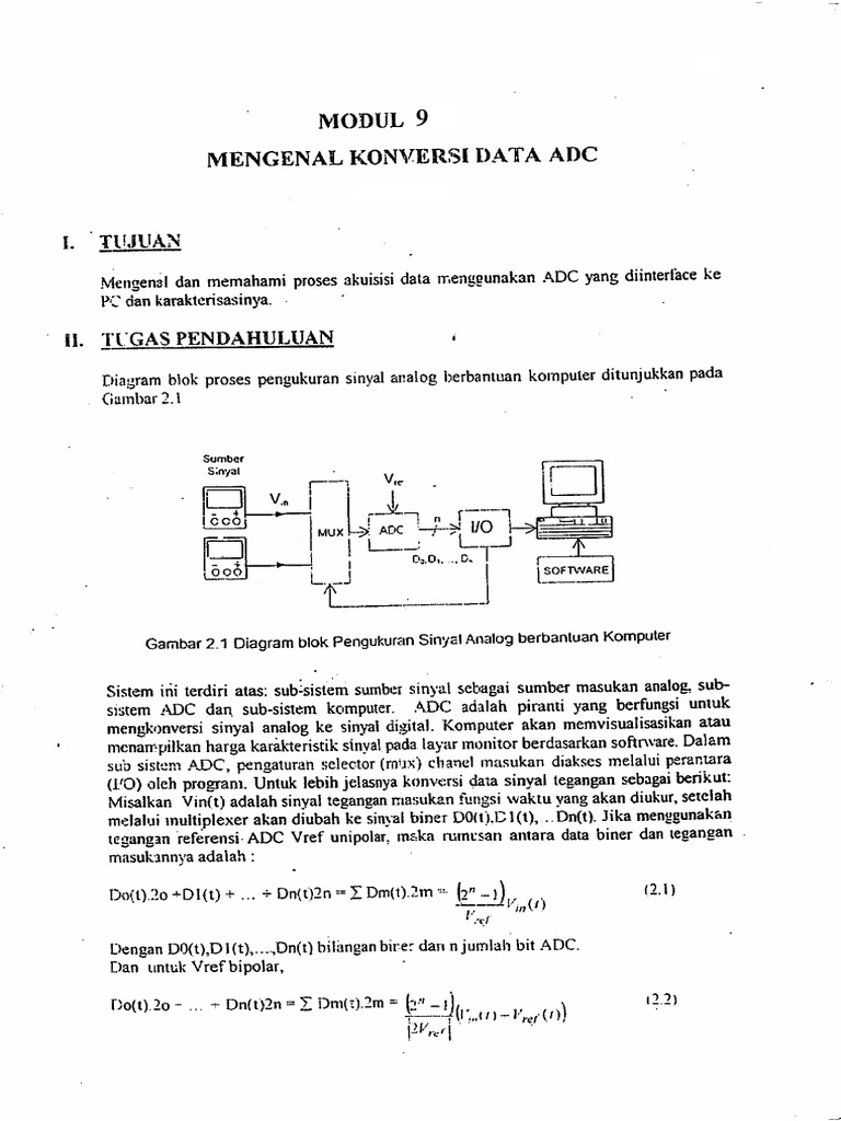 9.mengenal KOnversi Data ADC