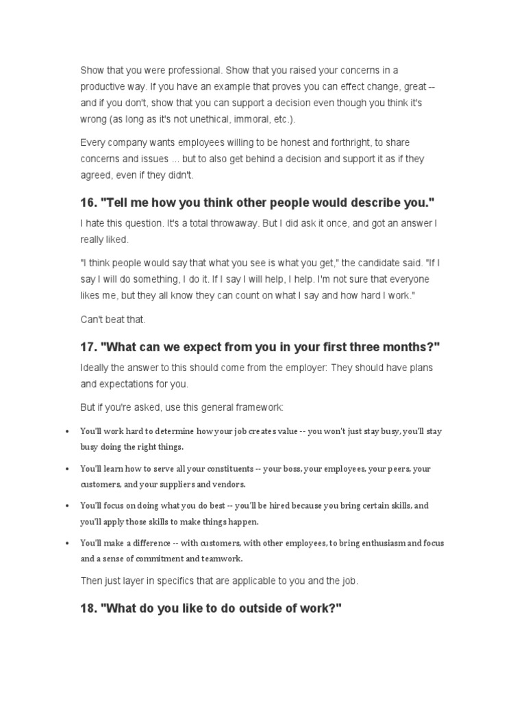 Key Job Interview Strategies and Tips | PDF | Salary | Cognition