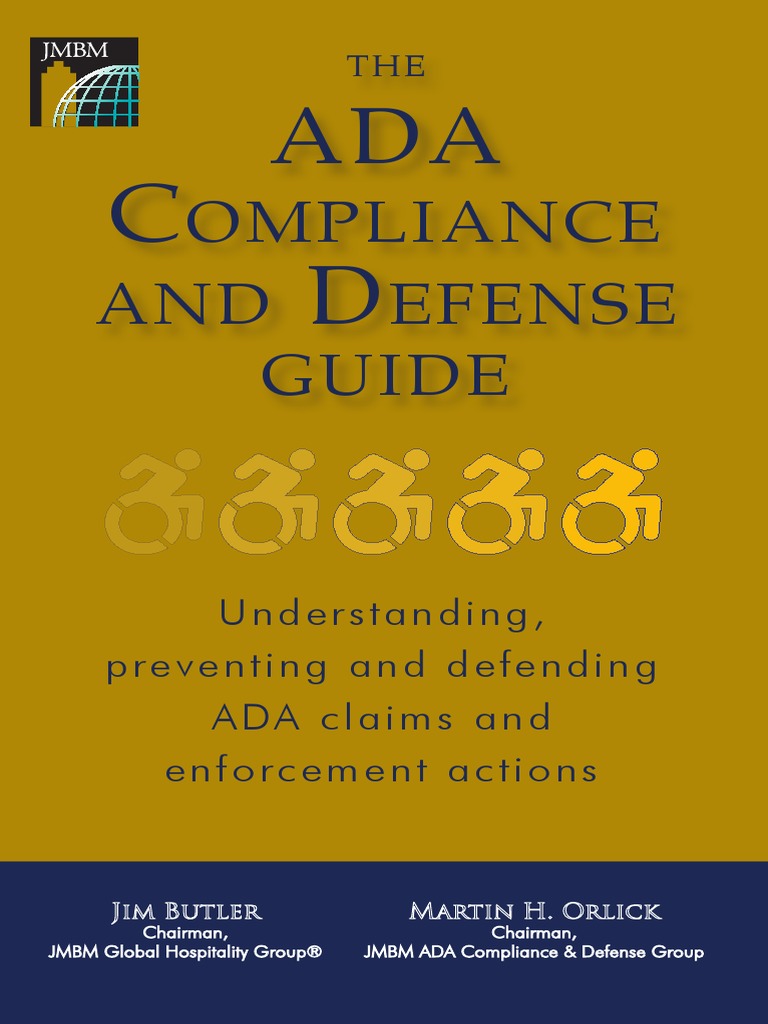 Ada Compliance and Defense Guide | PDF | Americans With Disabilities ...