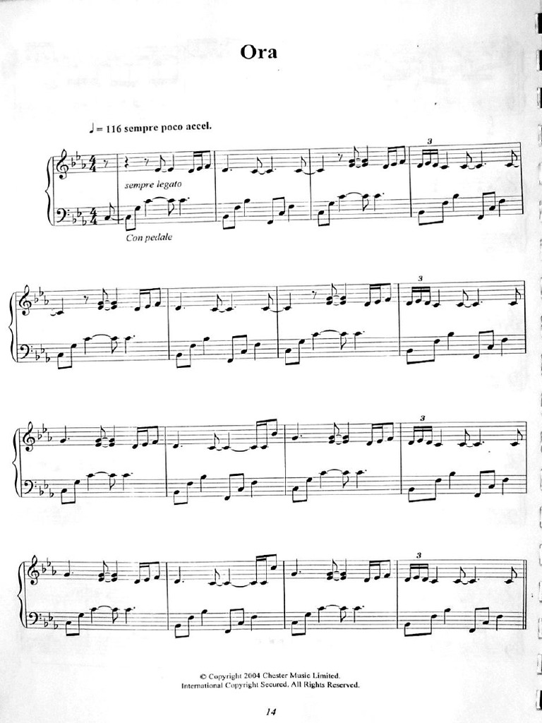 Ludovico Einaudi Ora | PDF